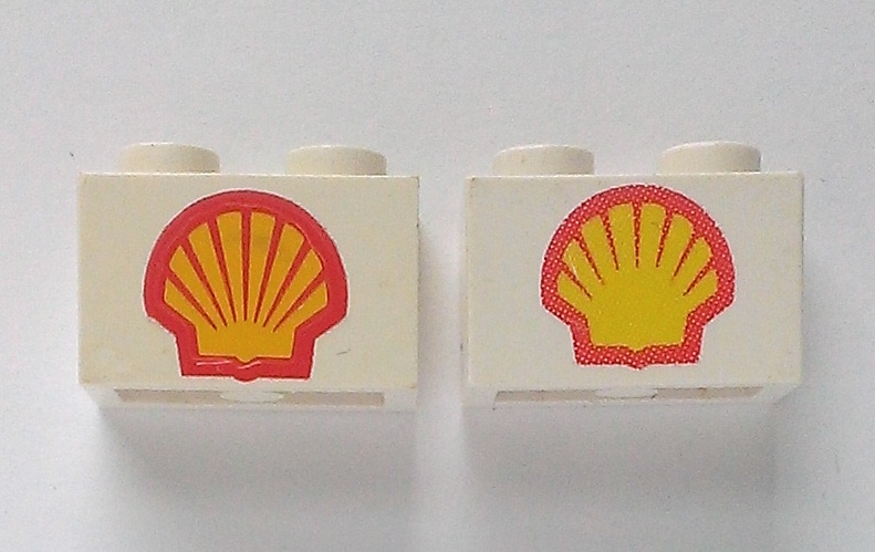 Shell Logo LEGO pieces – 62 Bricks